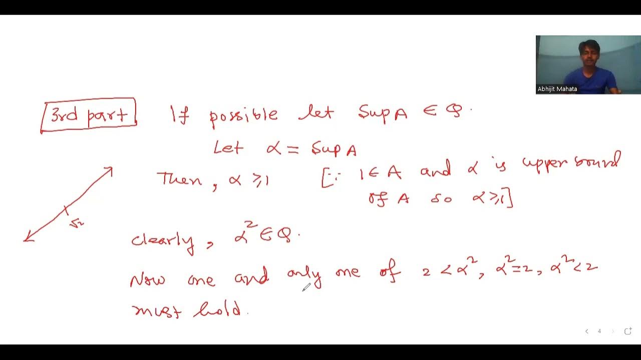 Rational number is not complete ordered field - YouTube