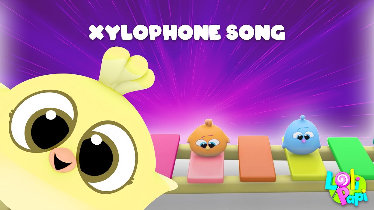 Giligilis Xylophone Song | Wheels on the Bus Kid Songs | Cartoons ...