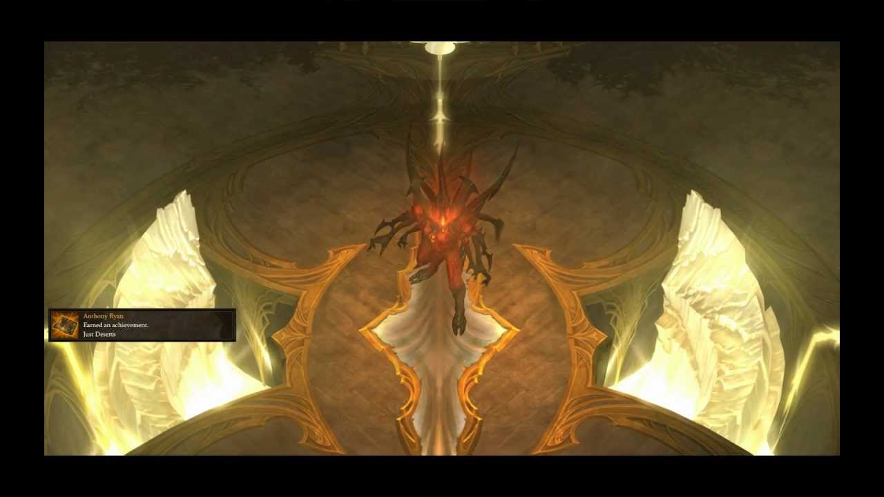 VANILLA Diablo 3 (Hell) Diablo Solo (Act 4 End Boss) - Barbarian - YouTube