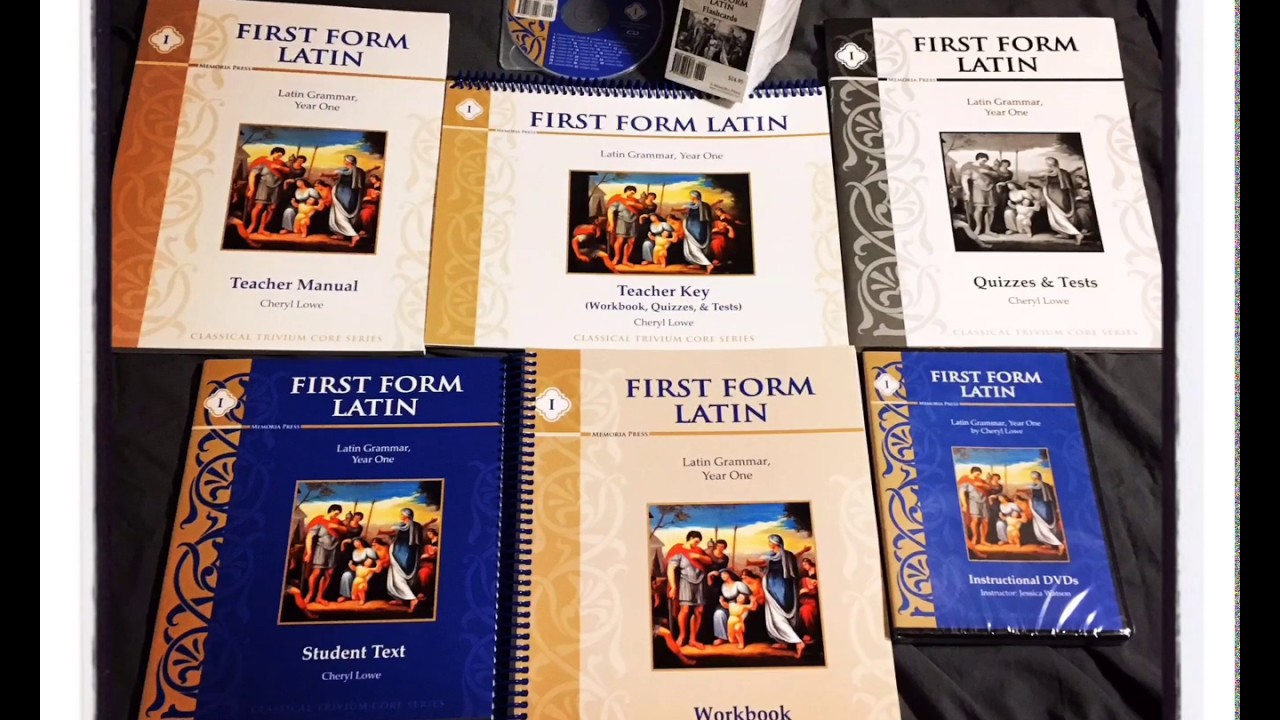 Memoria first form Latin review - YouTube