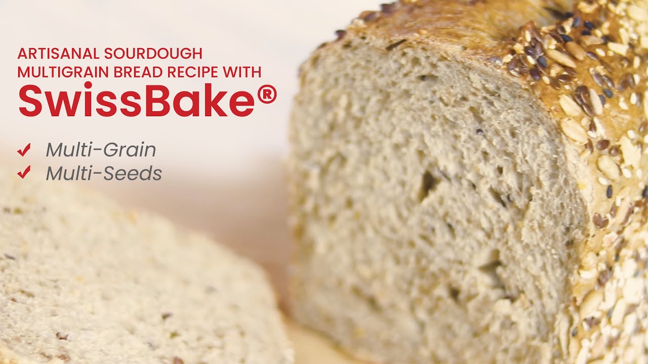 Artisanal Sourdough Multigrain Bread Recipe | SwissBake® Multigrain ...