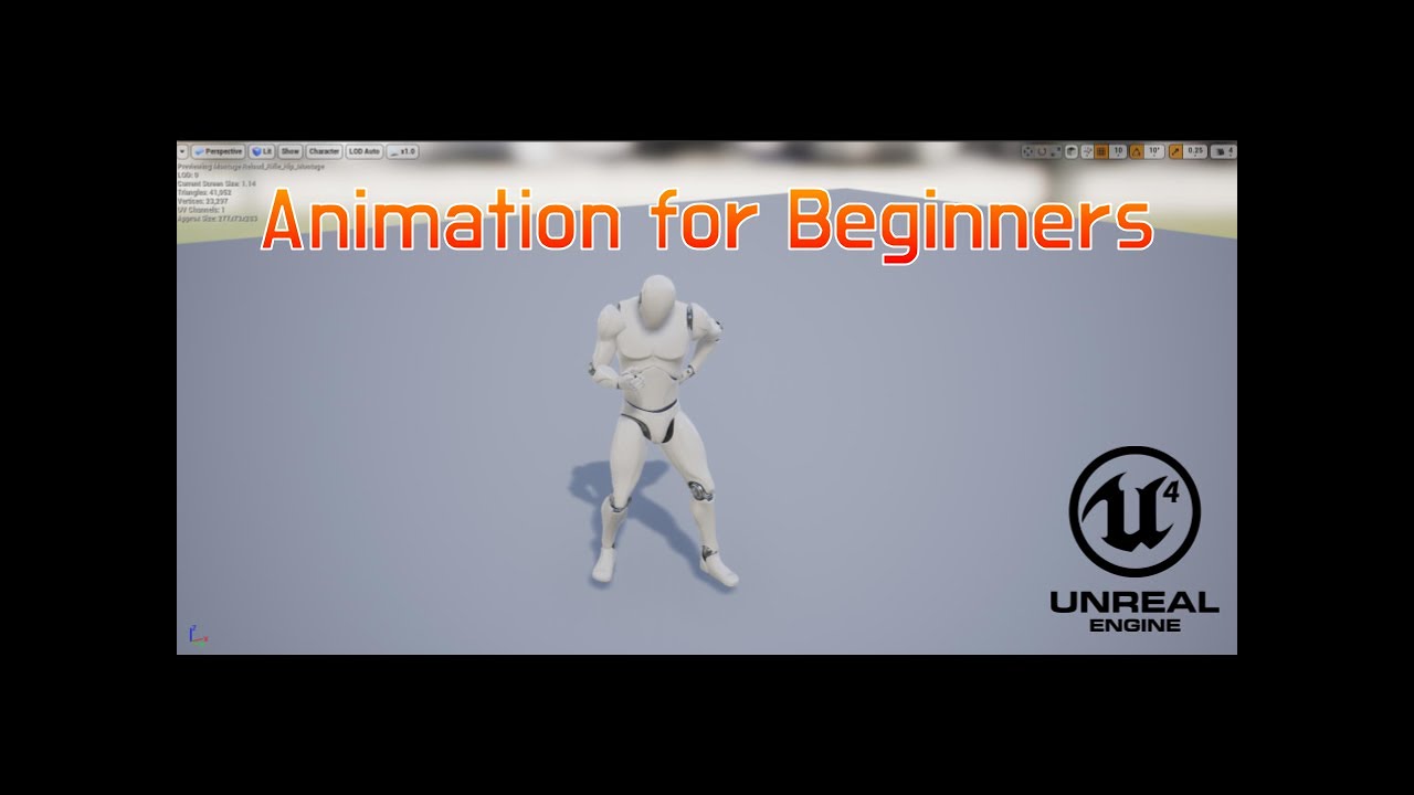 Unreal Engine Animation Graph For Beginners Part 1 Layered Montages And State Machines Youtube