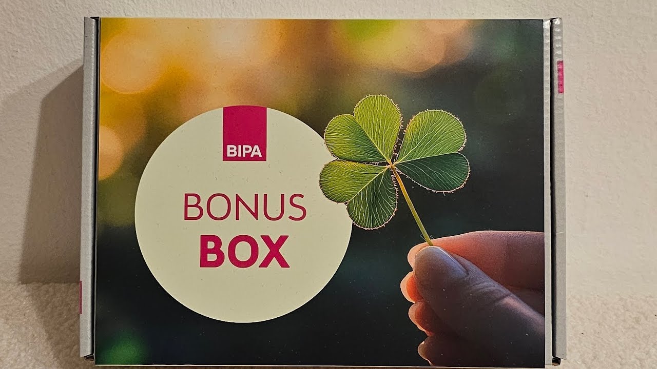 Bipa Bonus Box 02/2025 unboxing - YouTube
