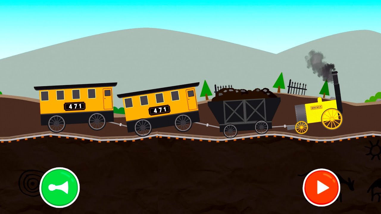 Yellow Steam Train - Labo Brick Train - YouTube