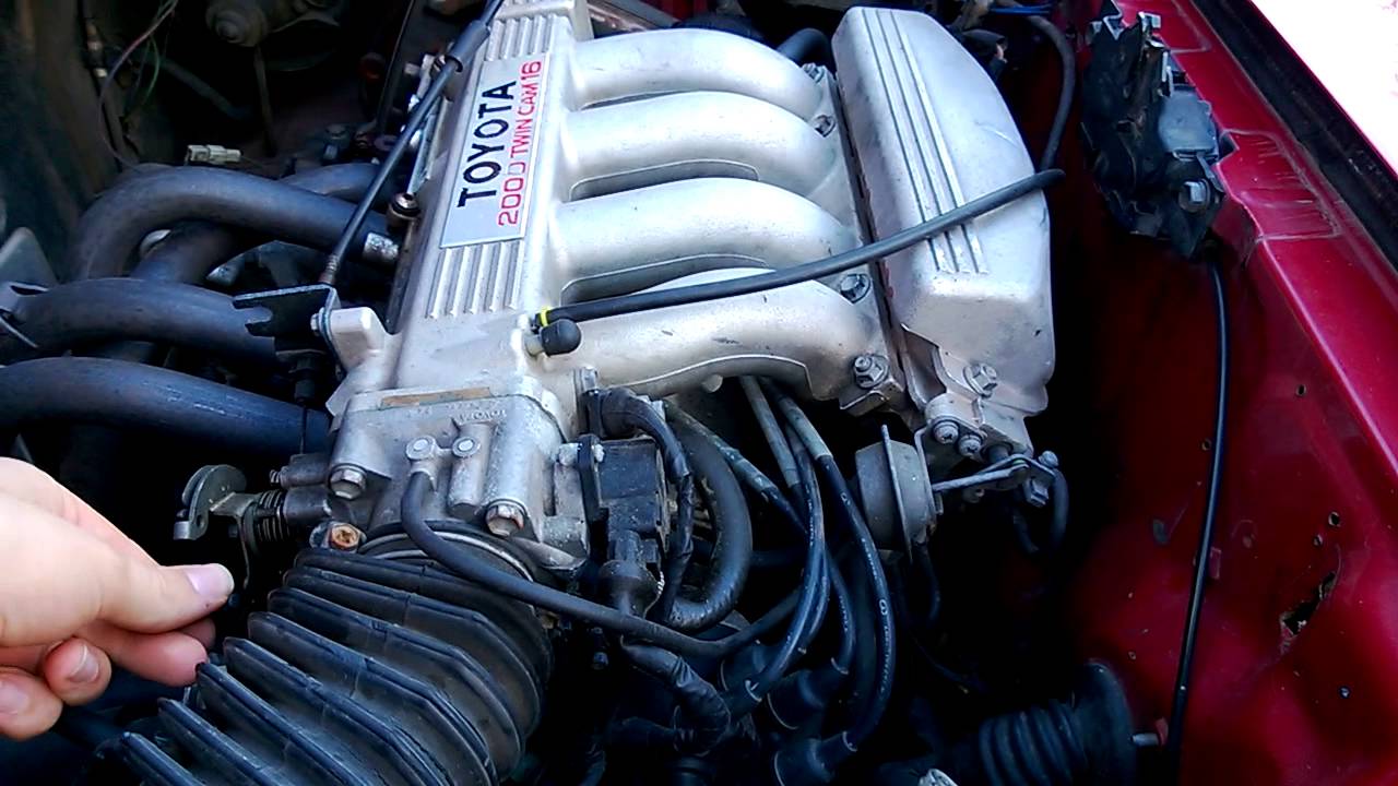 Toyota MR-2 SW20 NA Engine Rattle - YouTube