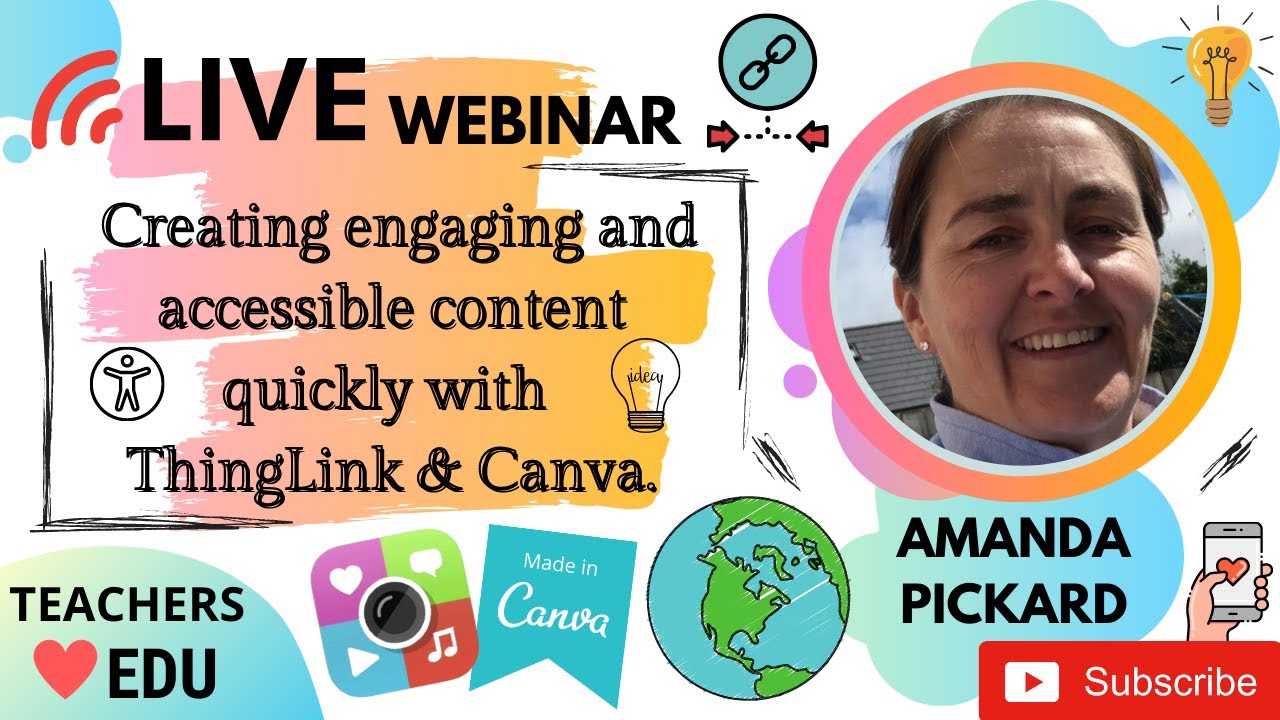 Creating engaging and accessible content quickly with ThingLink & Canva. - YouTube