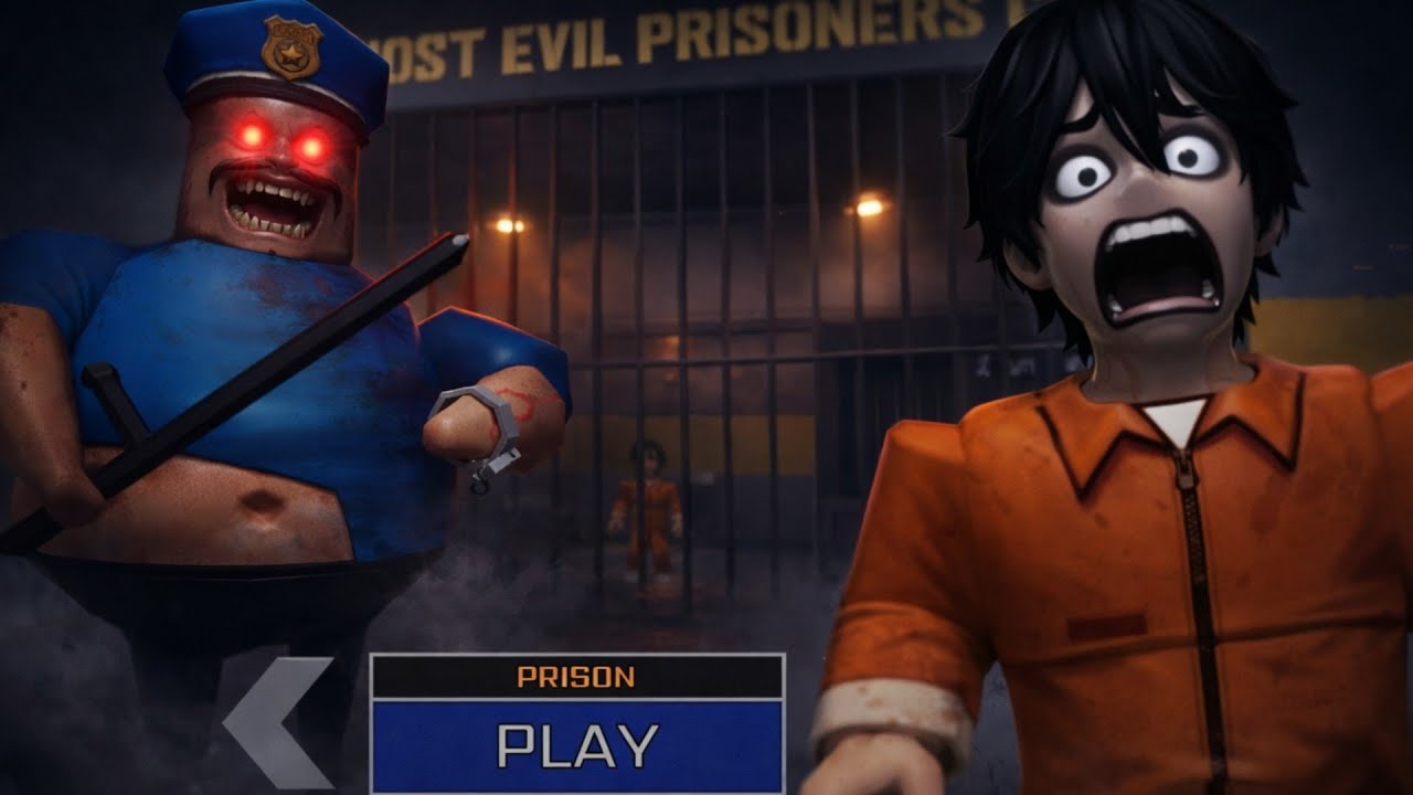👮🏻🔥Roblox Prison Escape | Cops Vs me 😂 Funny Gameplay - YouTube