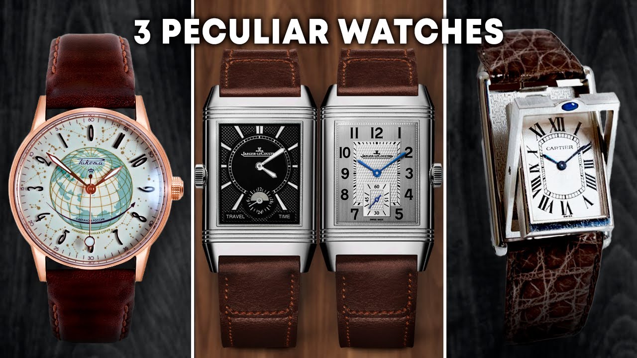 Top 3 Unusually Peculiar Watches I My Yorch Style - YouTube