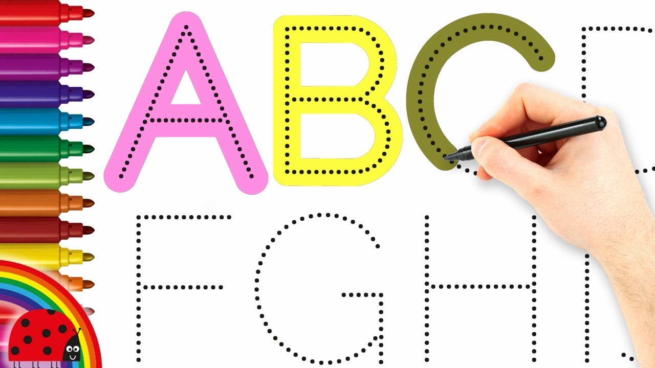 Learn the Letters of the English Alphabet from A to Z - YouTube