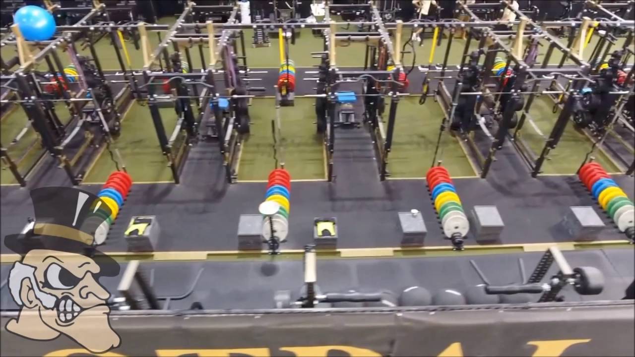 Wake Forest: Weight Room Fly Through - YouTube