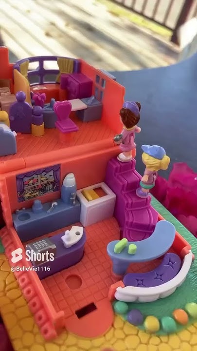 Polly Pocket Ice Cream Parlor Scented 1995🍦💕 Shorts Trending