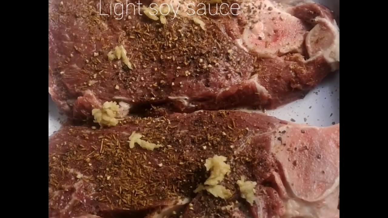 Steak and Chips Recipe | Tender Round Bone Sirloin Steak - YouTube