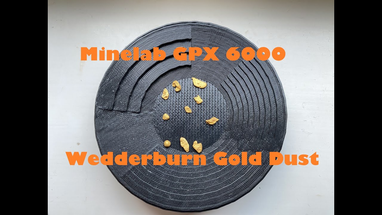 Minelab GPX 6000 - Wedderburn Gold Dust - YouTube