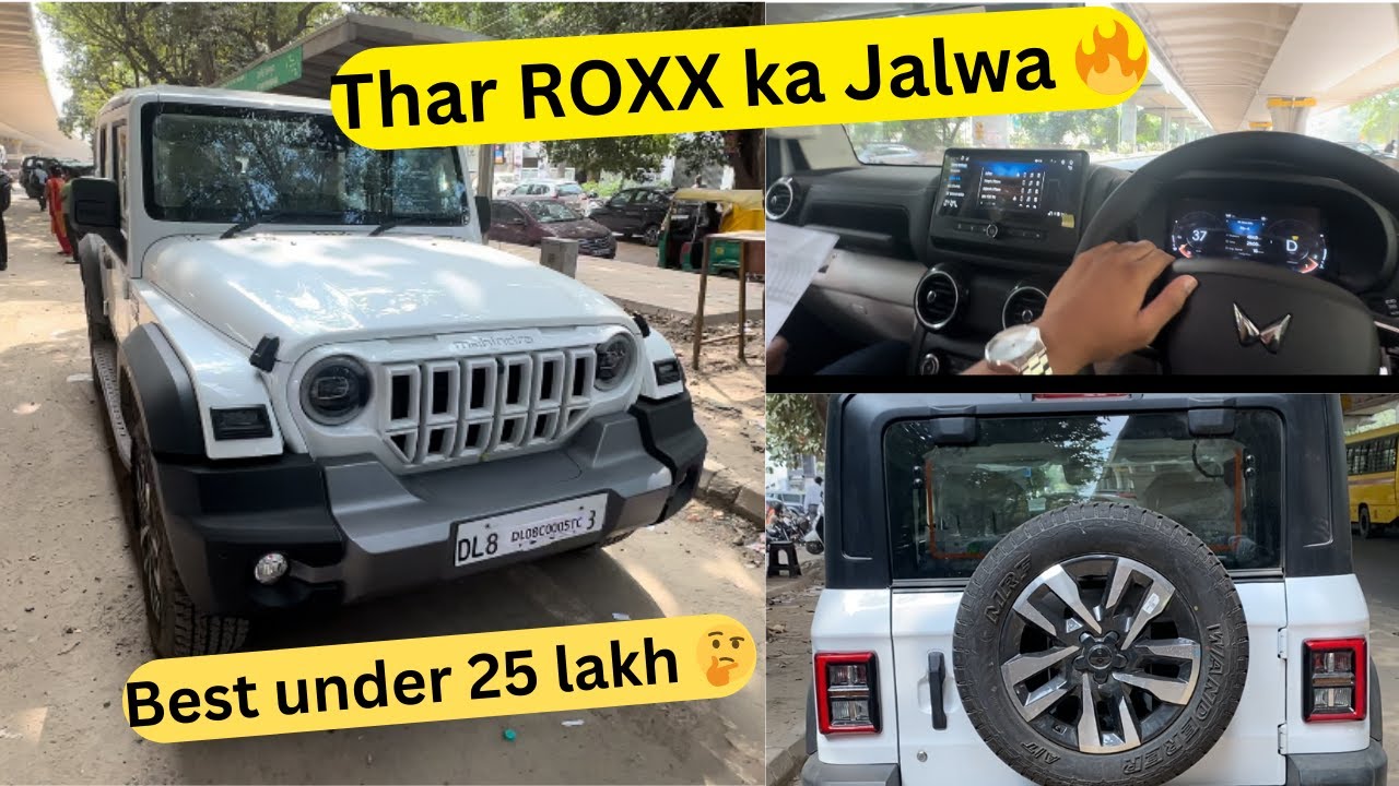 Thar ROXX Drive Review🔥| Rubicon Ka Khel Khatam😂 - YouTube