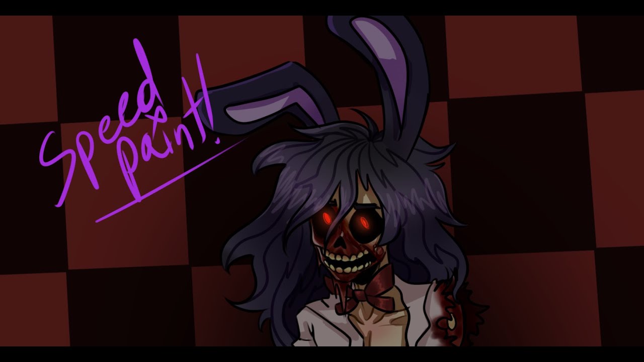 [SPEEDPAINT][GORE]-Human! Withered Bonnie - YouTube