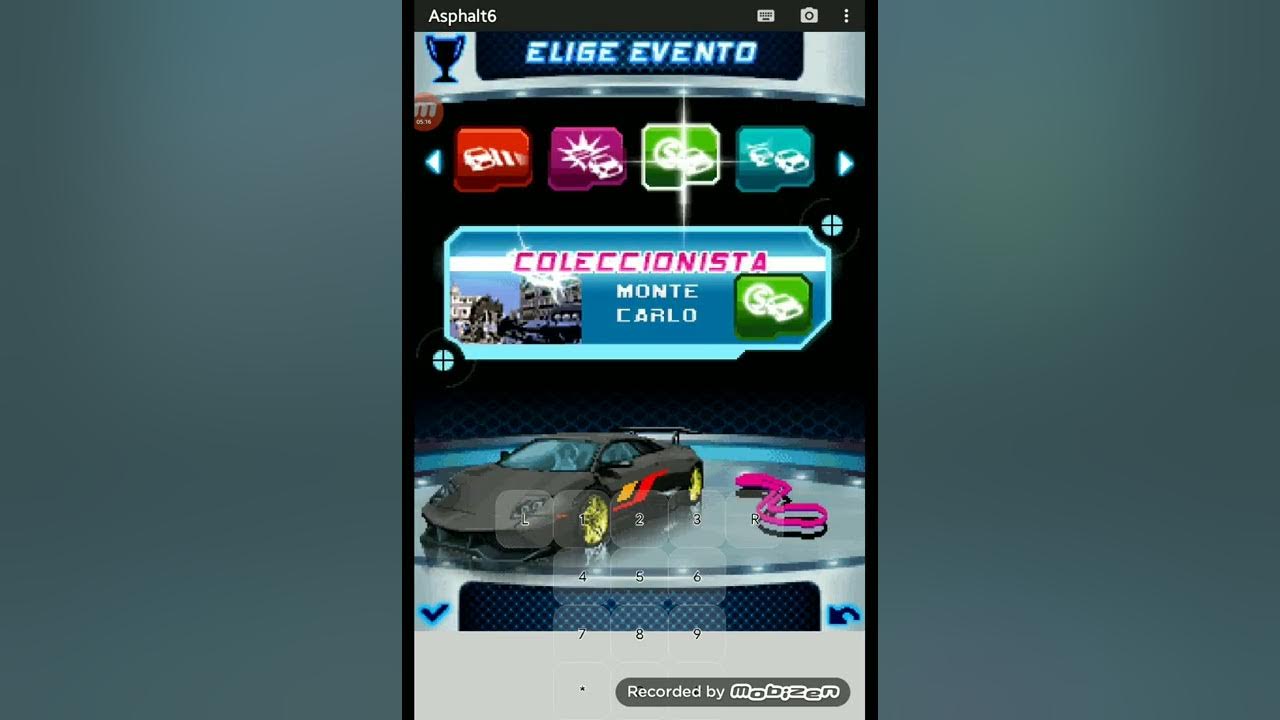 asphalt 6 adrenaline (java) - gameplay (k800i version) - YouTube
