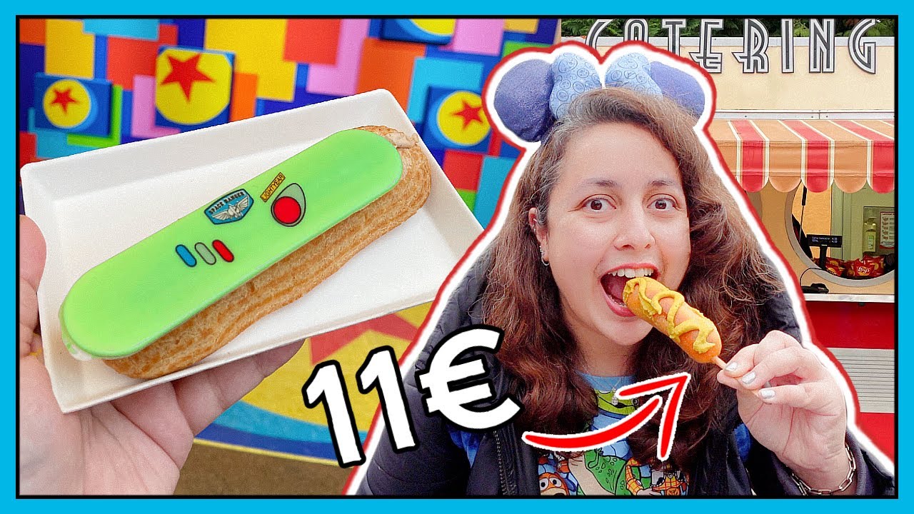Disneyland Paris FINALLY Sells Corn Dogs (but at 11 euros?!) 😳 AD - YouTube