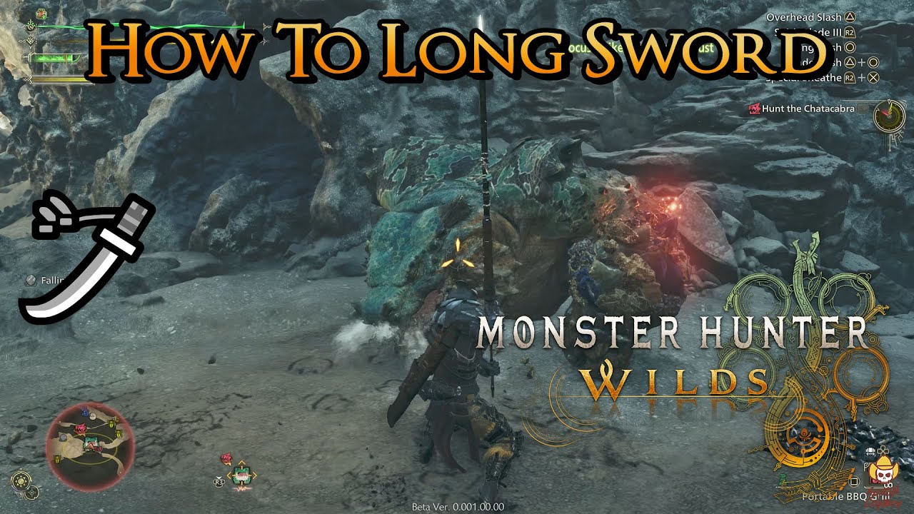 Monster Hunter Wilds Beta - How To Long Sword Intro Guide - YouTube