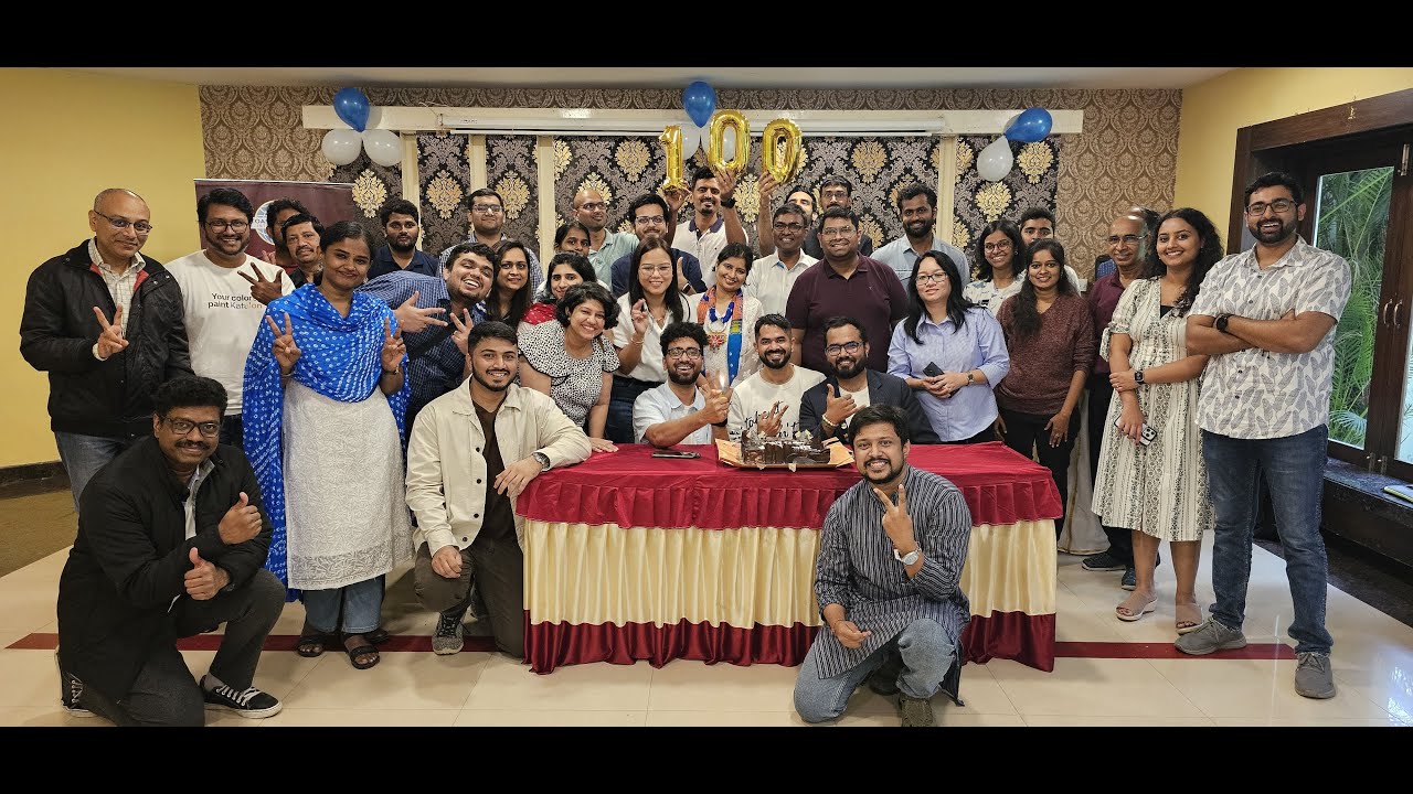100th Meeting Celebration of Whitefield Toastmasters - YouTube