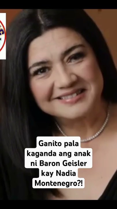 Ganito pala kaganda ang anak ni Baron Geisler kay Nadia Montenegro. #barongeisler # ...