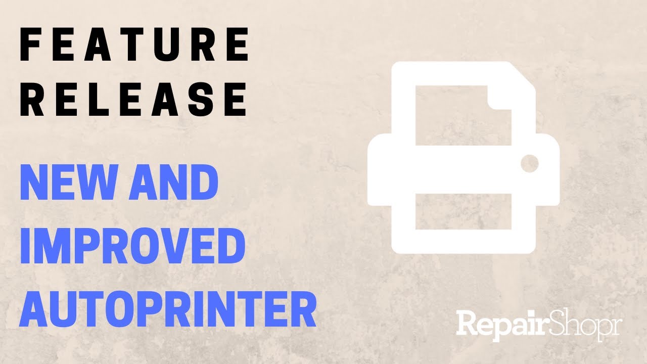 Feature Release - New and Improved AutoPrinter Tool - YouTube