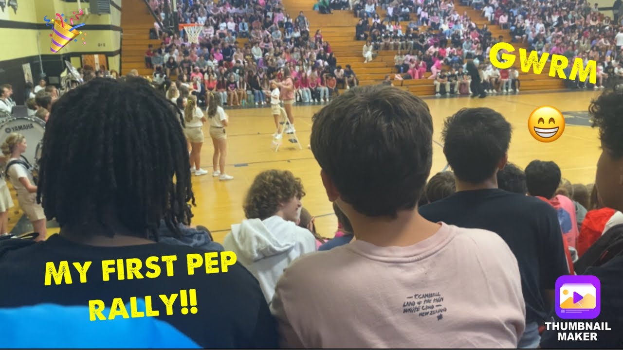 Grwm for my first pep rally as a freshman in Highschool😁😁 - YouTube
