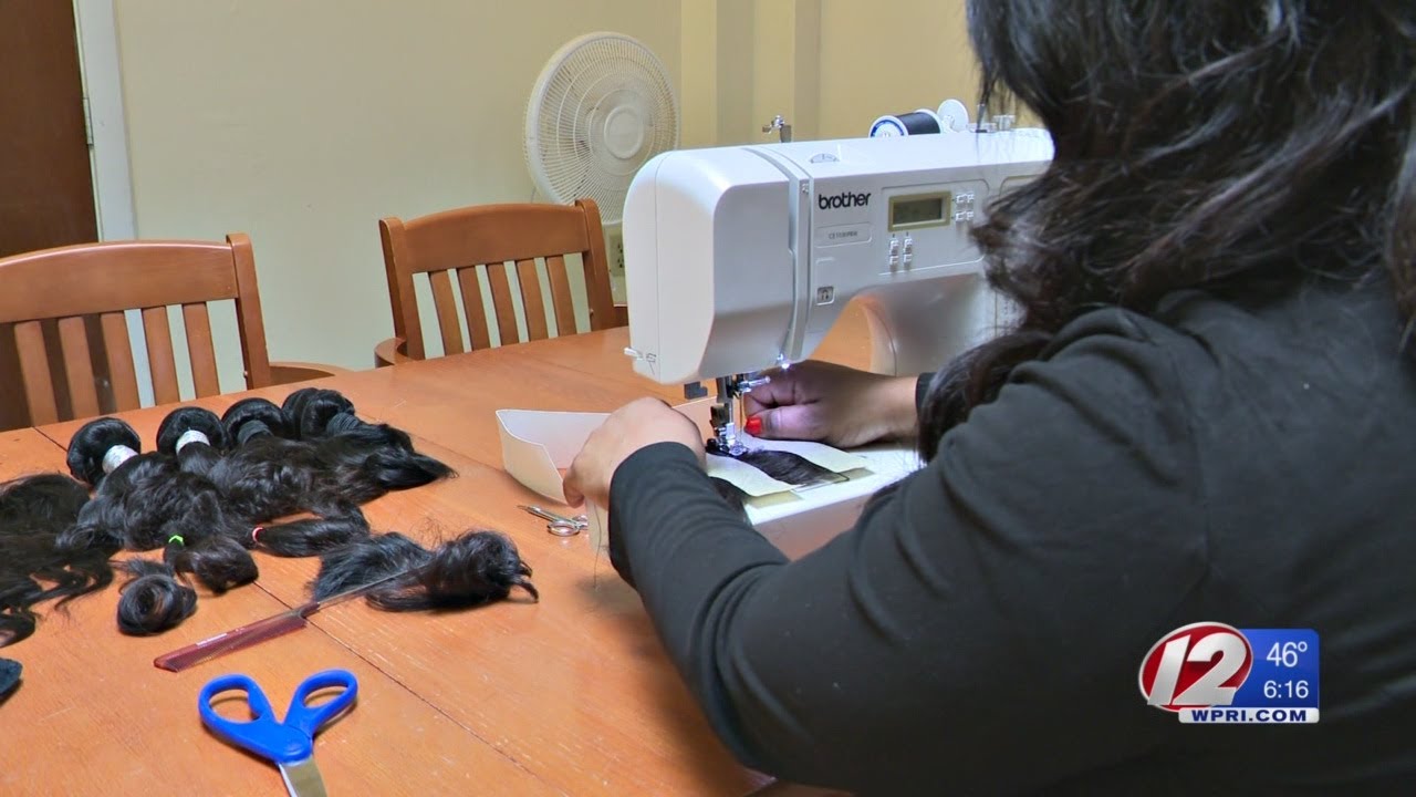 The wish for a 'magic wig' comes true - YouTube