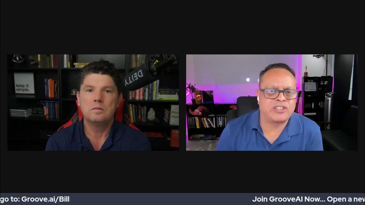 🔴 Bill McIntosh Interviews Mike Filsaime: Profiting With AI In Online Business - Groove.ai - YouTube