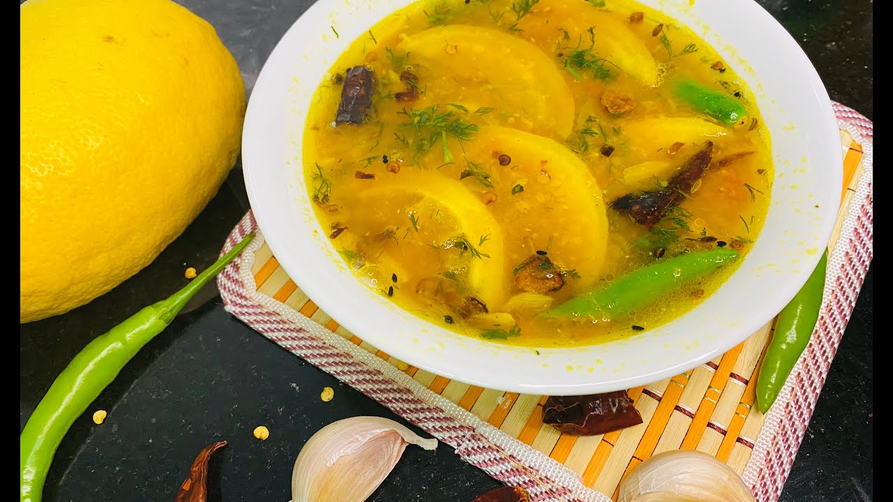 সিলেটি সাতকরা দিয়ে মসুর ডাল রান্না || সিলেটের সাতকরা রান্না / Sylheti ...