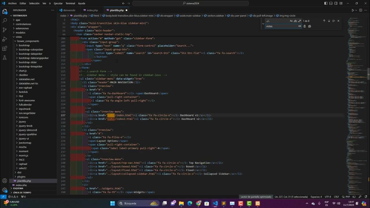 1.- Sistema de venta con Php, Ajax, MySQL, POO (Organización del proyecto y reajuste de ...