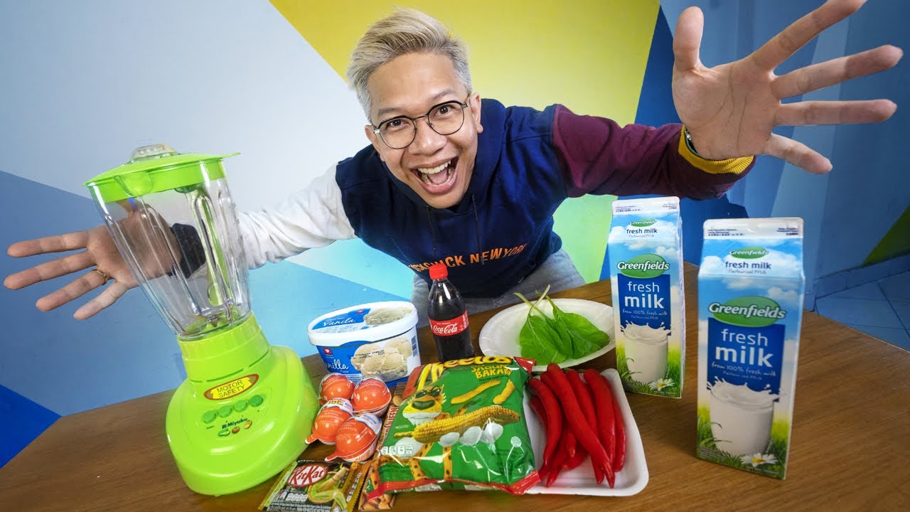 MILKSHAKE + CHEETOS + CABE, RASANYA.... - YouTube