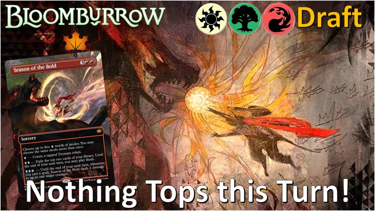 Nothing tops this Season of the Bold Turn! - Bloomburrow Draft [MTG ...