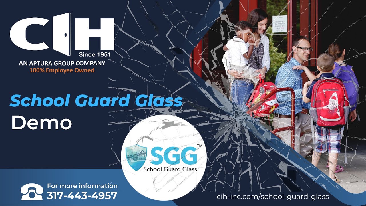 School Guard Glass Demo at CIH - YouTube
