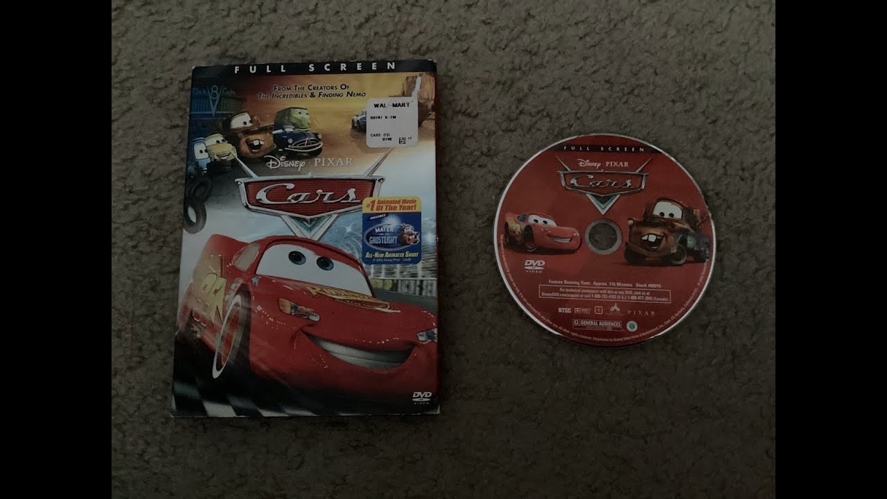 Opening to Cars 2006 DVD (Fullscreen version) - YouTube