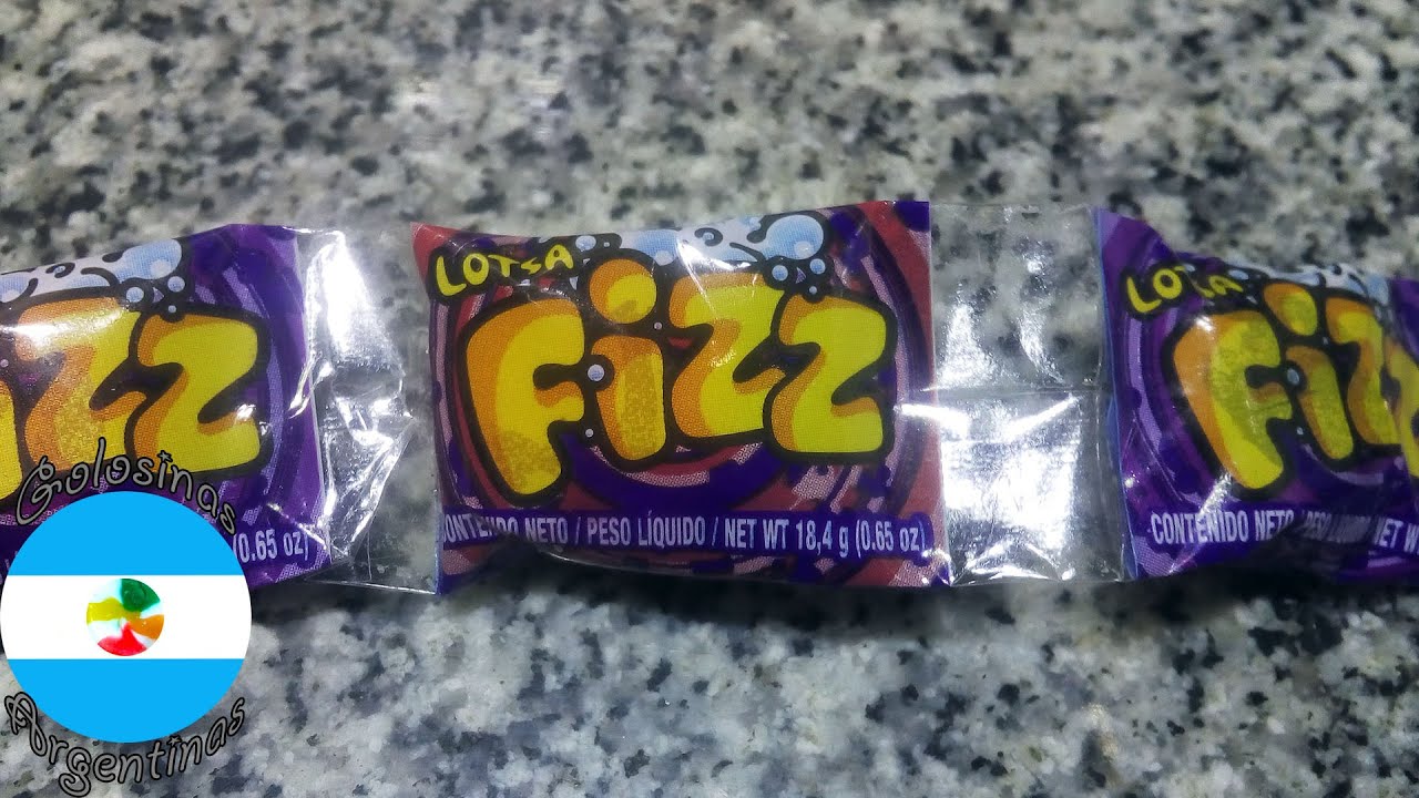 Lotsa Fizz Caramelos Efervescentes Arcor sabores Naranja - Uva - Cereza ...