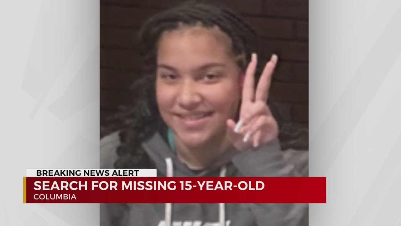 Columbia police searching for missing 15-year-old - YouTube