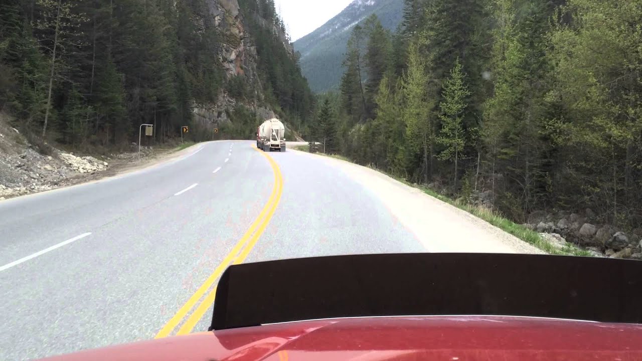 HWY 93 BC RADIUM - YouTube