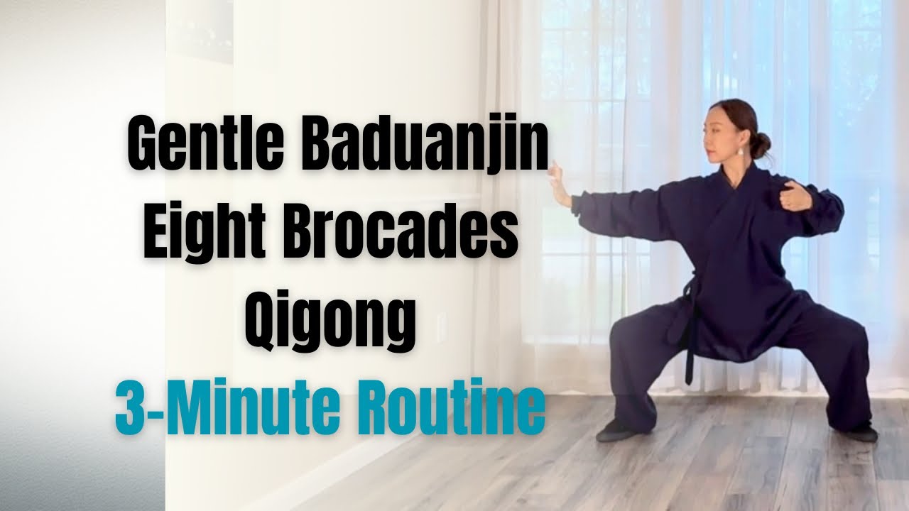 3-Minute Baduanjin Qigong | Full Eight Brocades Routine - YouTube