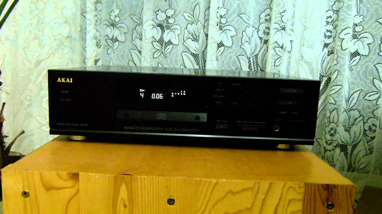 Akai CD-57 in action - YouTube