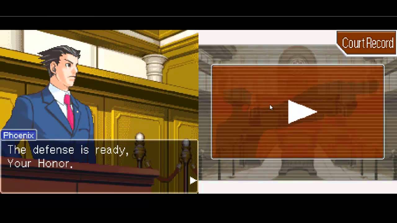 Phoenix Wright Ace Attorney #14 Phoenix the defendant - YouTube