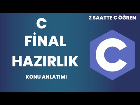 C Final | Konu Anlatımı