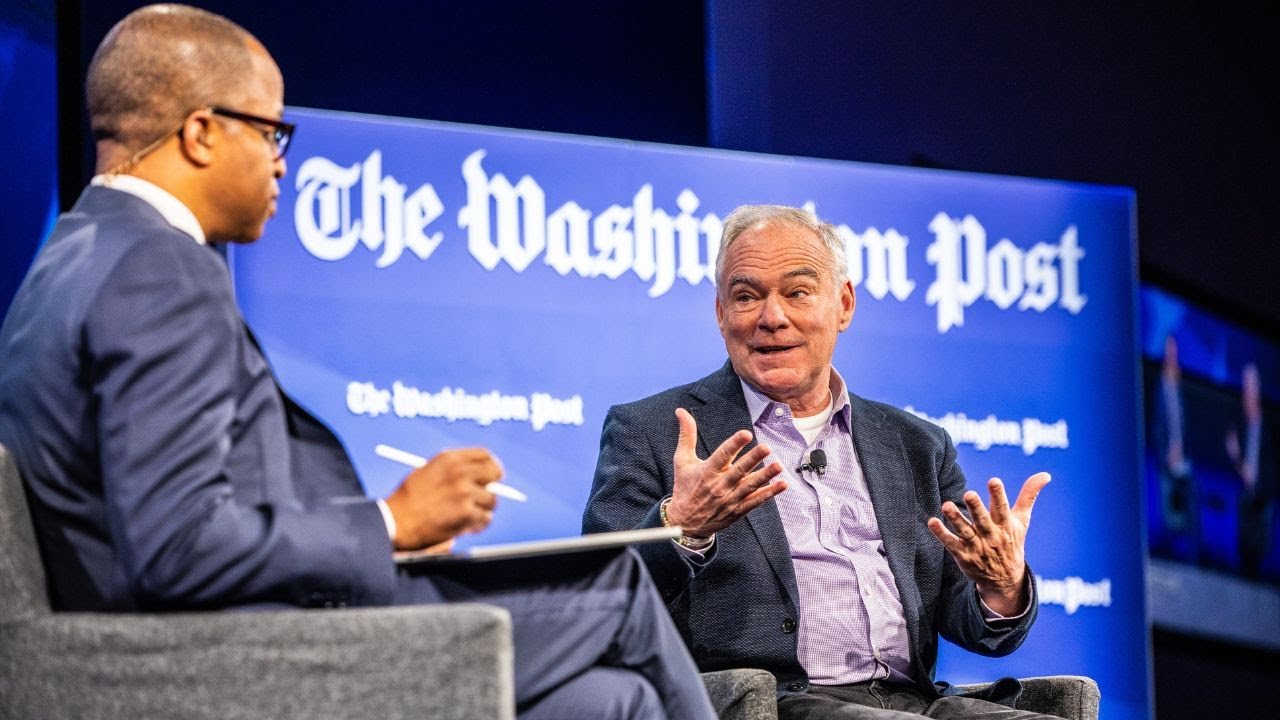 Sen. Tim Kaine praises Sen. Mark Kelly as possible Harris running mate ...