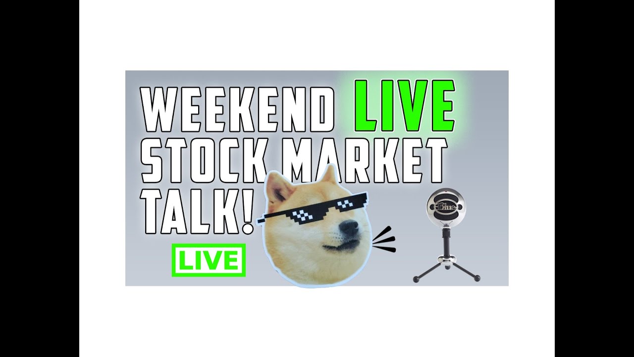 LIVE Dogecoin Chart! AMC GME Friday Morning Chat - YouTube