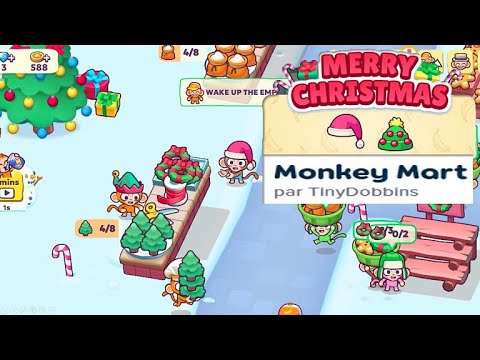 Monkey Mart Christmas Event 2024 | Walkthrough online Game Poki - YouTube