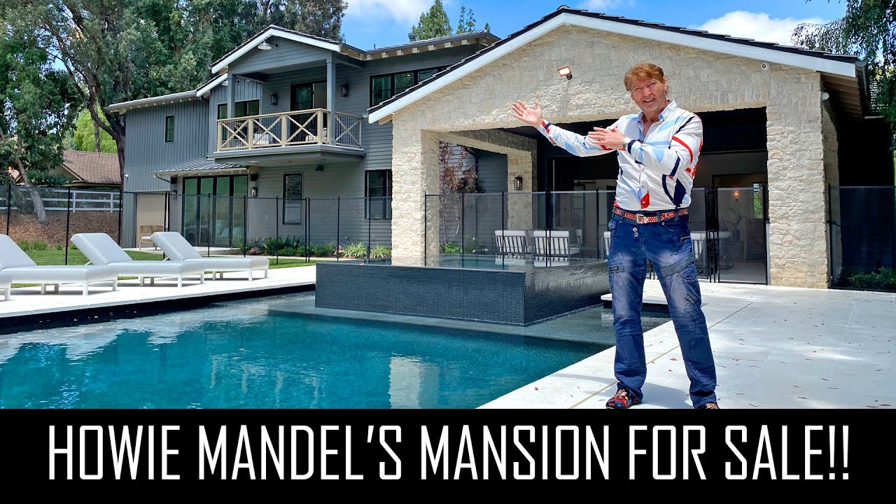 A TOUR OF HOWIE MANDEL'S $10MILLION HIDDEN HILLS HOME! - YouTube