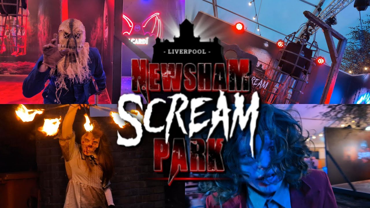 NEWSHAM SCREAM PARK 2024 | LIVERPOOL | NEWSHAM HOSPITAL - YouTube