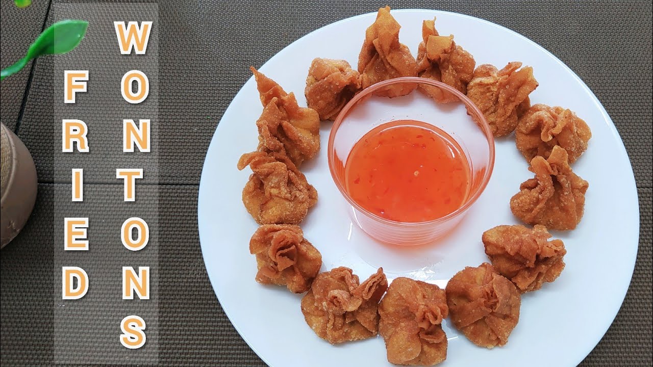 RESEPI WANTAN UDANG DAN AYAM | Wonton Rangup, Sedap, Mudah - YouTube