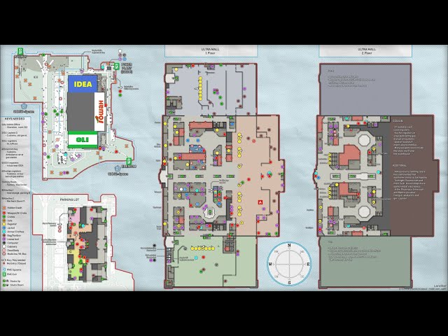 Interchange Map Tarkov Maps Escape From Tarkov Eft Ammo.com