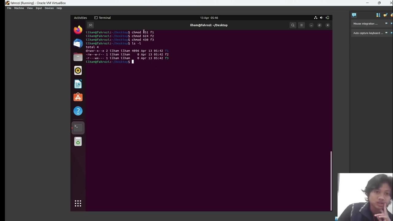 Sistem File (Hak Akses) pada Sistem Operasi Linux Ubuntu - YouTube