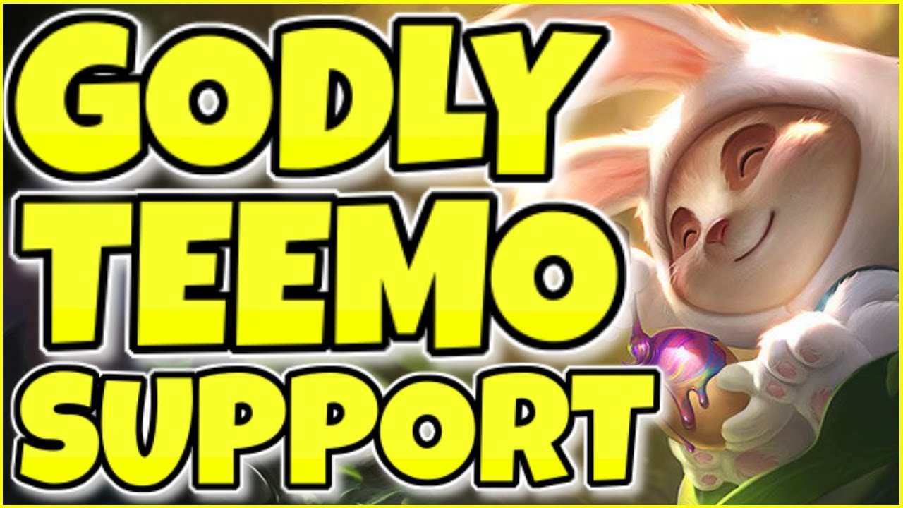 Teemo Support is NOT a troll pick... (EASTER SPECIAL) - YouTube